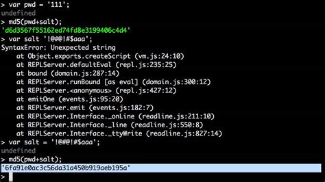 server side javascript security password 3 salt youtube