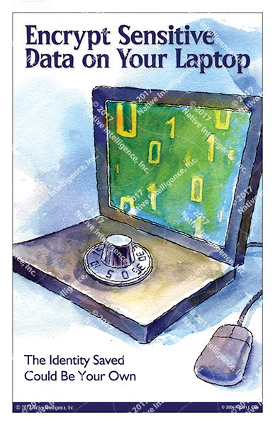 Encrypt Sensitive Data On Your Laptop