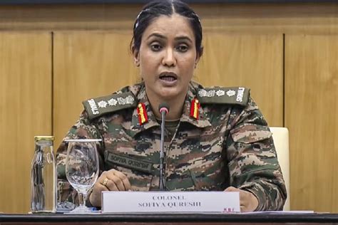 Colonel Sofiya Qureshi Madhya Pradesh High Court Orders Fir Against Minister For Remarks On