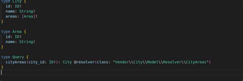 Create A Reslover And Graphql Query For City And Area Magento Cloud