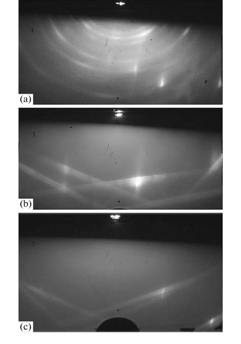 Electron Diffraction Patterns Of The Si Surface Deviated From The 111