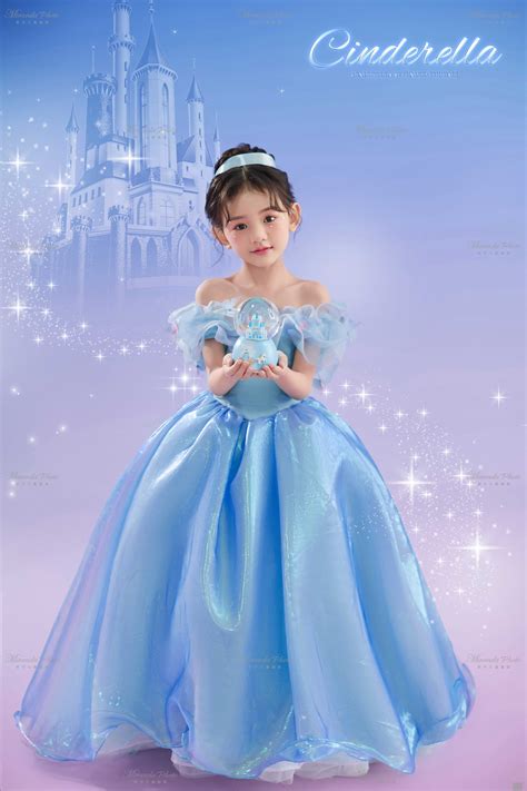 在逃公主灰姑娘服装尺码110 1302086起拍 母婴亲子