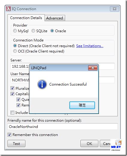 mrkt 的程式學習筆記 linqpad iq driver for mysql sqlite oracle