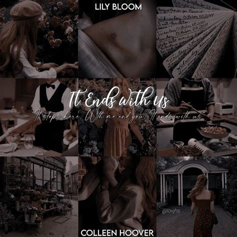 Lily Bloom It Ends With Us Lily Bloom Book Aesthetic It Ends With Us