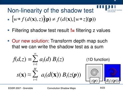 ppt convolution shadow maps powerpoint presentation free download