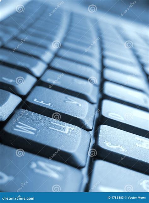 Colored Computer Keyboard Stock Image Image Of Office 4785883