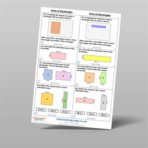 Year 5 Perimeter Of Rectangles Varied Fluency Resource Classroom Secrets