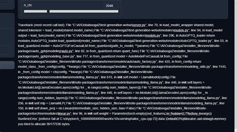 Cannot Load Models Anymore · Issue 2676 · Oobaboogatext Generation Webui · Github