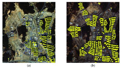 Final Building Detection Results Of Site 1 A 2013 Image B 2019 Image Download Scientific