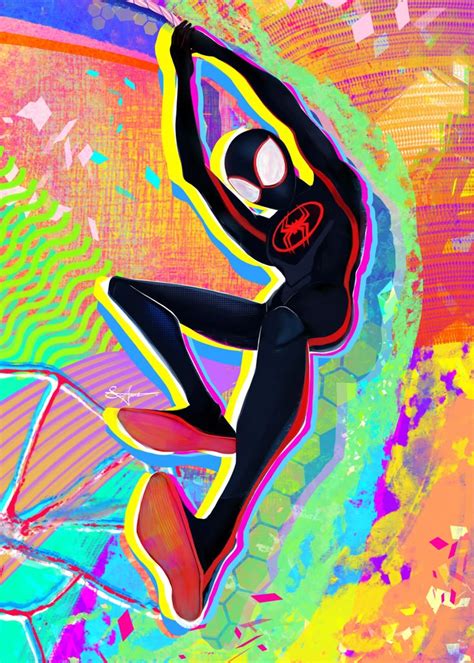 Miles Morales Fan Art Spider Man Across The Spider Verse