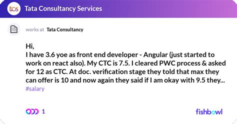Hi I Have Yoe As Front End Developer Angul Fishbowl