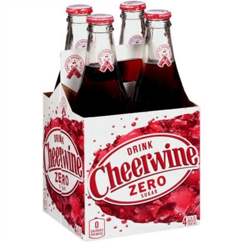 Cheerwine Soda Cheerwine Zero Sugar 6 Pk 48 Fl Oz Frys Food Stores