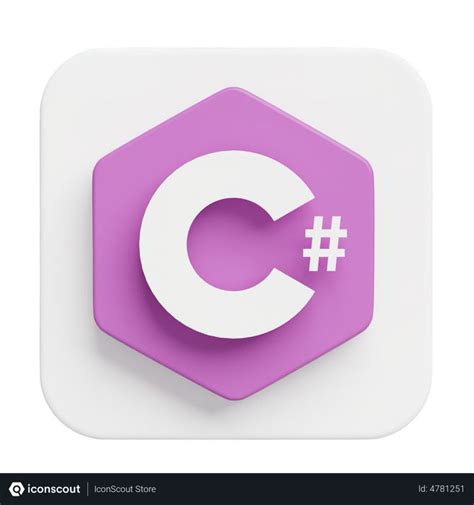 Free C Sharp Logo 3d Illustration Download In Png Obj Or Blend Format