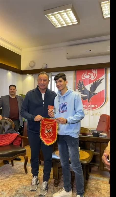 🦅🦅noura El Hkem On Twitter استقبل الكابتن الخطيب ف مقر النادى