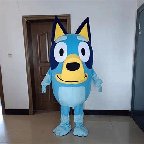 Bluey Mascot Costume Adult Party Mascot Costume Inspired Adult Costume