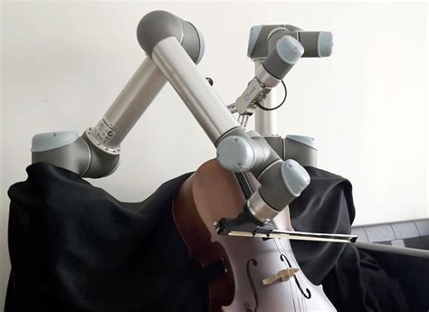 Robot Cellist Has Two Arms Can Also Play Other Bowed Instruments Like