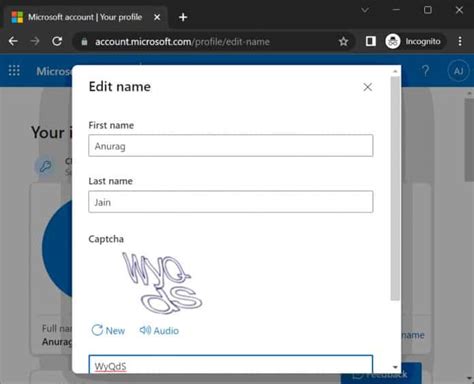 How To Change Microsoft Account Name In Windows How To Change Microsoft Account Name In Windows