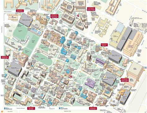 Usc Campus Map