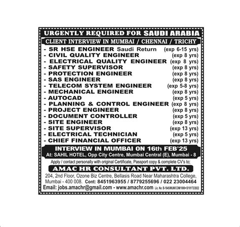 Gulf Hiring Mohammad Abid Siddiqui