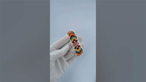 Білий браслет з борщівським орнаментом Ukrainian Bracelet 🌟🌟🌟 Youtube