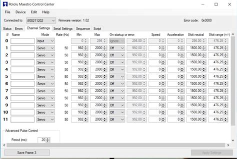Mini Maestro 12 Usb Problem Servo Controllers And Servos Pololu Forum