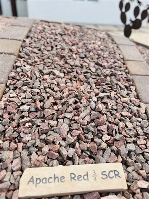 Apache Red 1 Screened Az Rock Depot
