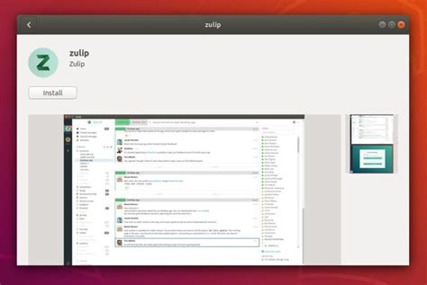 Install Zulip Team Chat Client In Ubuntu 1804 Via Snap Ubuntuhandbook
