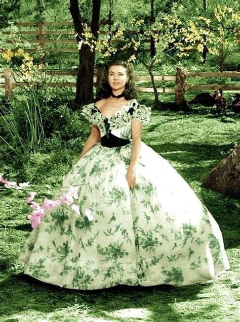 Vivien Leigh As Scarlett Ohara In “gone With The Wind” 1939