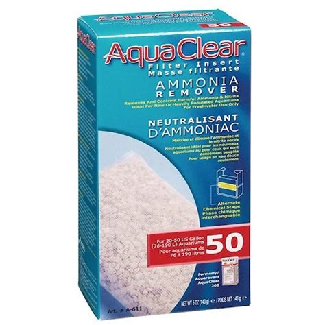 Discontinued Aquaclear Ammonia Remover Filter Insert Size 50