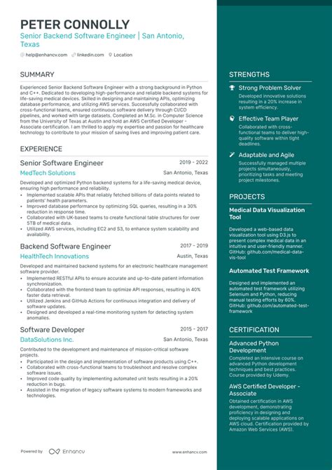 AWS Data Engineer Resume Examples Guide For