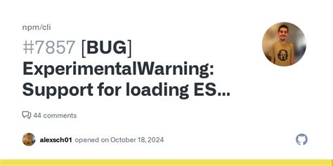 Bug Experimentalwarning Support For Loading Es Module In Require