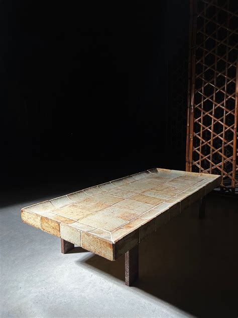 Proantic Roger Capron Table Basse Dite “cuvette”