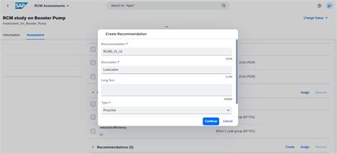 SAP Asset Performance Management RCM Assessment SAP Community