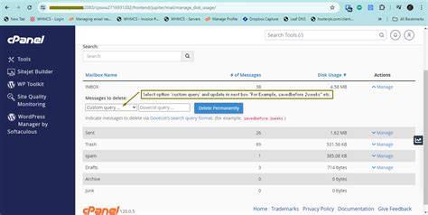 How To Easily Manage Email Disk Space Usage In Cpanel Intohost