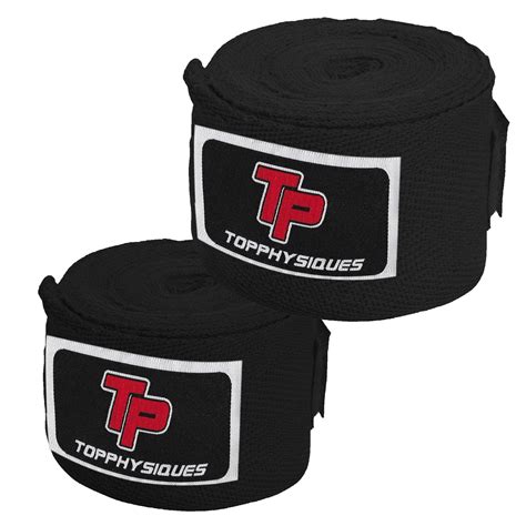 Black Boxing Hand Wraps Topphysiques Wear