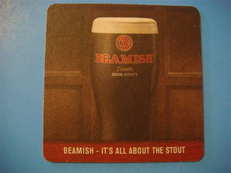 Beer Coaster ~ Beamish And Crawford Genuine Irish Stout Cork Ireland