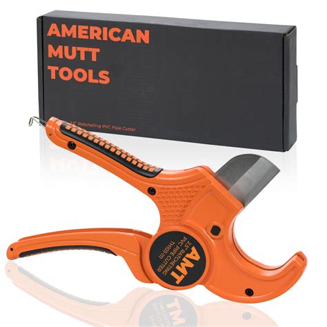 Buy American Mutt Tools 2 12 Inch Pvc Pipe Cutter Ratcheting Pvc