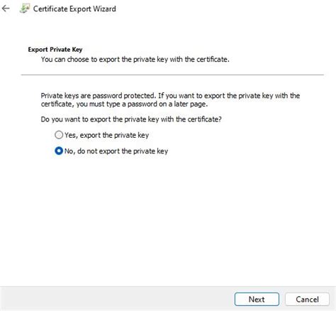 How To Export Pfx Certificate Using Microsoft Management Console Mmc