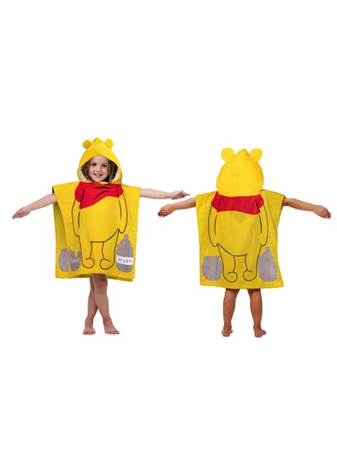 Disney Winnie The Pooh Towel Poncho Matalan
