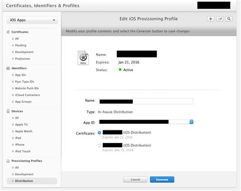 Ios When Replacing An Expired Enterprise Distribution Certificate Do
