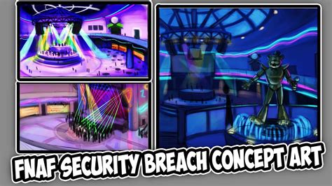 Five Nights At Freddys Security Breach Concept Art Youtube