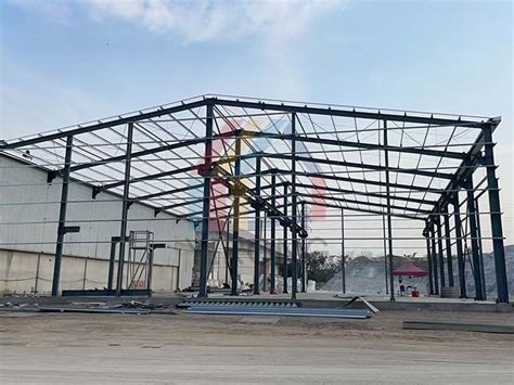 Prefabricated Steel Structure Workshop Construction In Thailand