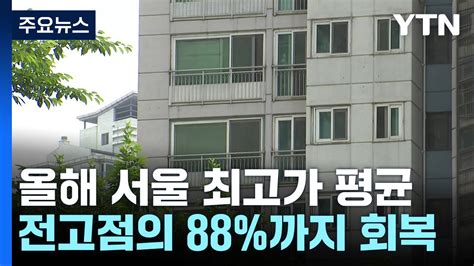 수도권 아파트값 회복세가계대출 증가세 계속 Ytn Youtube
