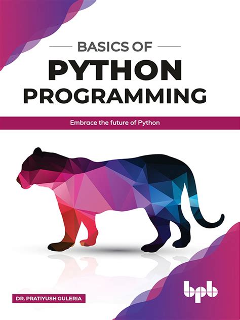 basics of python programming ebook by dr pratiyush guleria epub