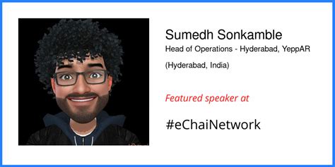 Sumedh Sonkamble — Echai Ventures