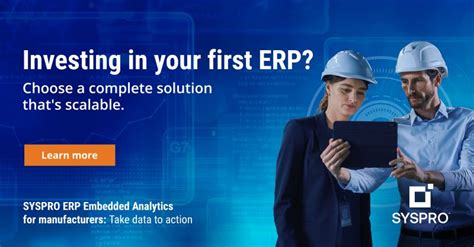 Syspro Americas On Linkedin How To Leverage Business Intelligence In Erp With Embedded Analytics