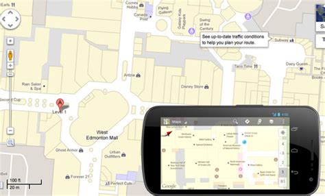 Google presenta Indoor Maps en México