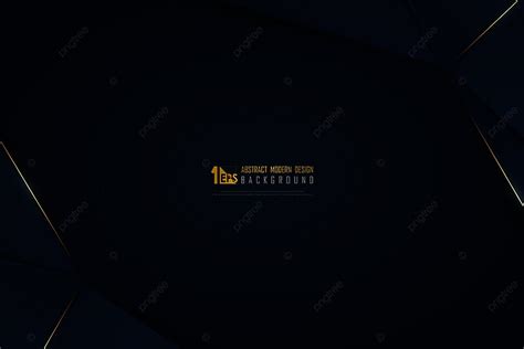 Abstract Luxury Golden Line On Gradient Blue Template Premium Background Template Award