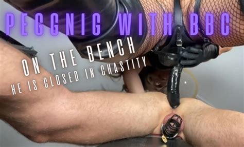 Ladyannabelle666 I Fucked My Slave On The Bench Rough Pegging