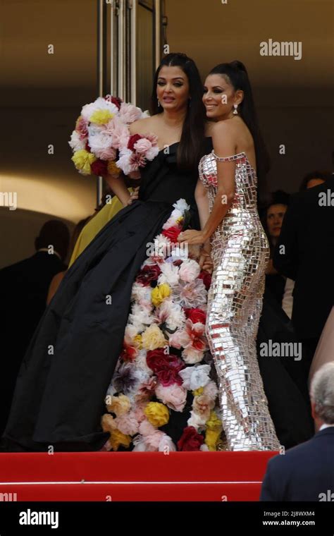 Aishwaryi Rai Eva Longoria Attend The Screening Of Top Gun Maverick